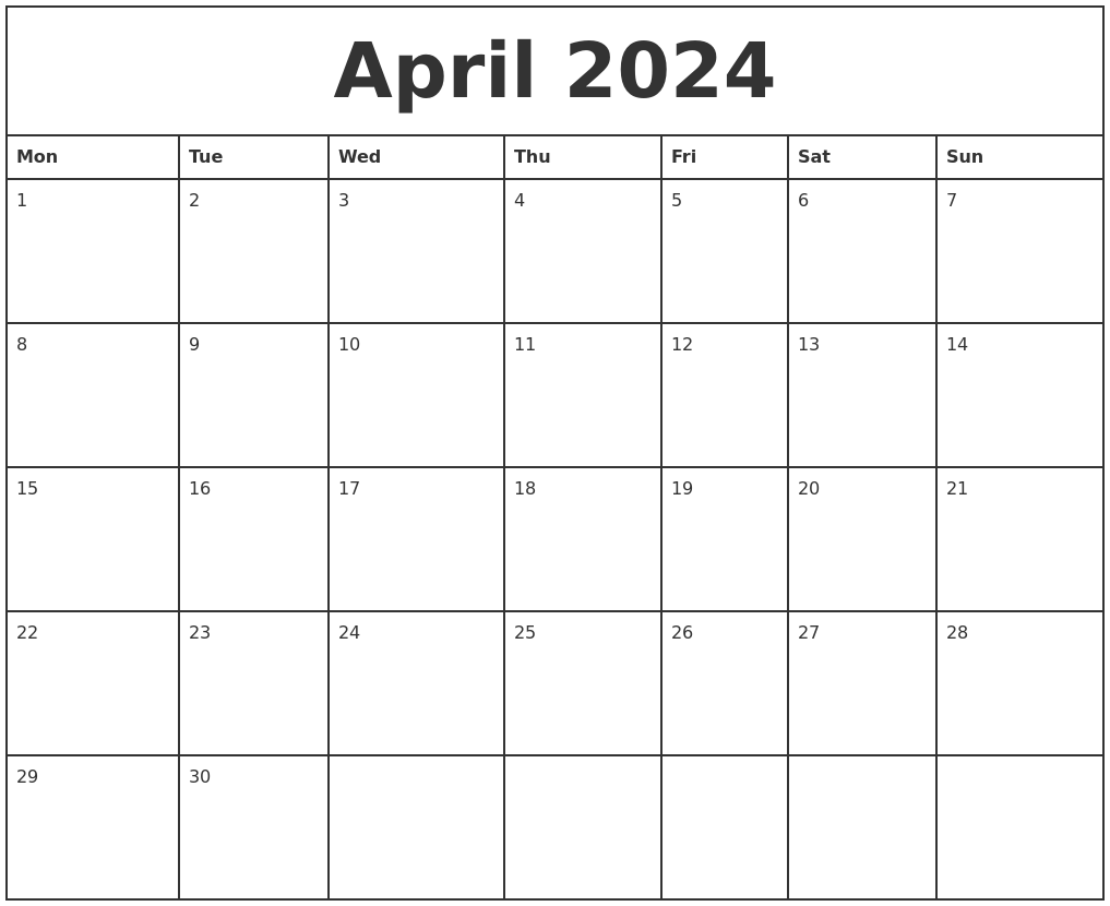 April Calendar 2024 In Hindi Uf Calendar 2024 25