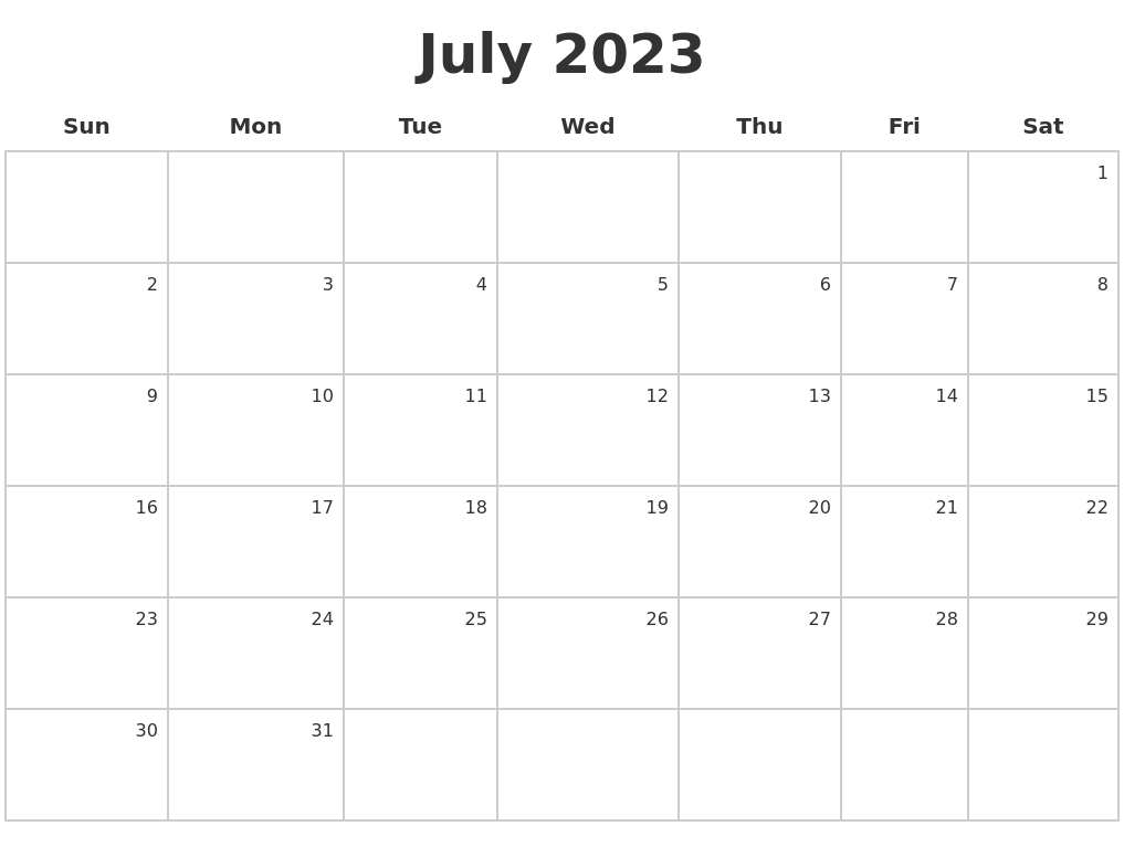 April 2023 Calendars Free